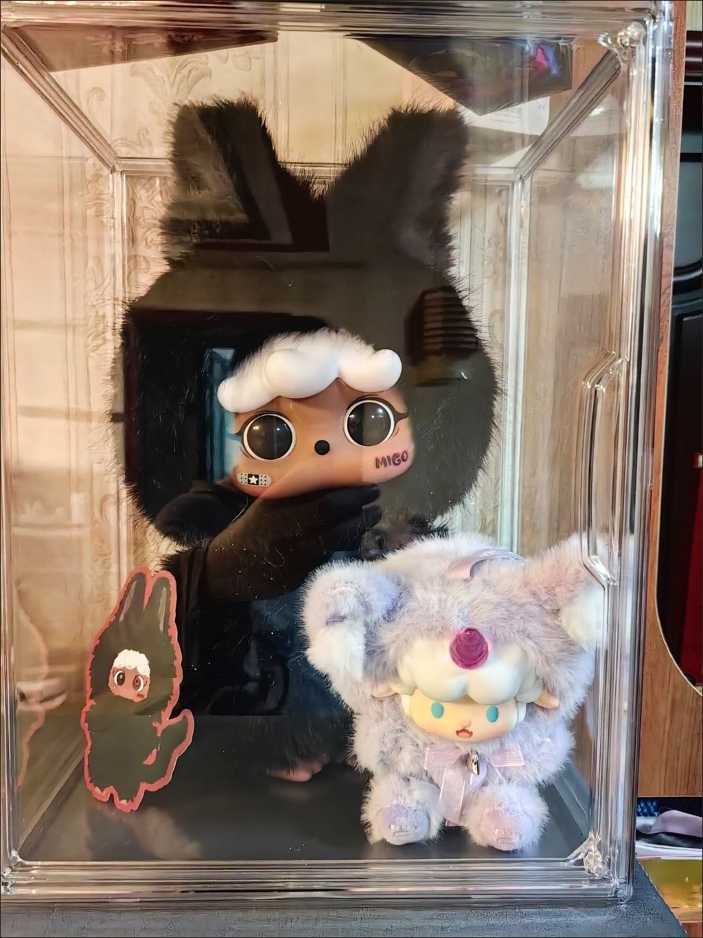 【Ready Stock】acrylic display box large popmart storage box Applicable ...