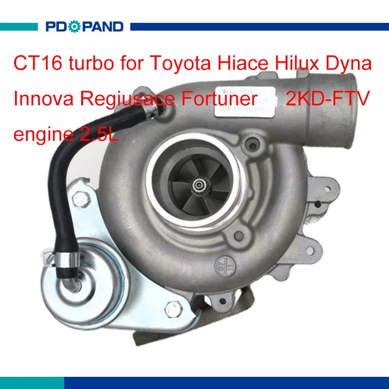 turbo kit CT16 turbo charger part for Toyota Hiace Hilux Dyna Regiusace ...