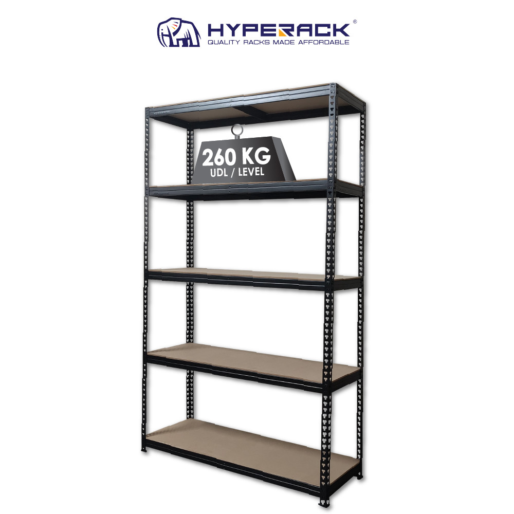 HYPERACK ™️ [Free Shipping] Livin Rack Black Boltless Rack 5 Levels ...