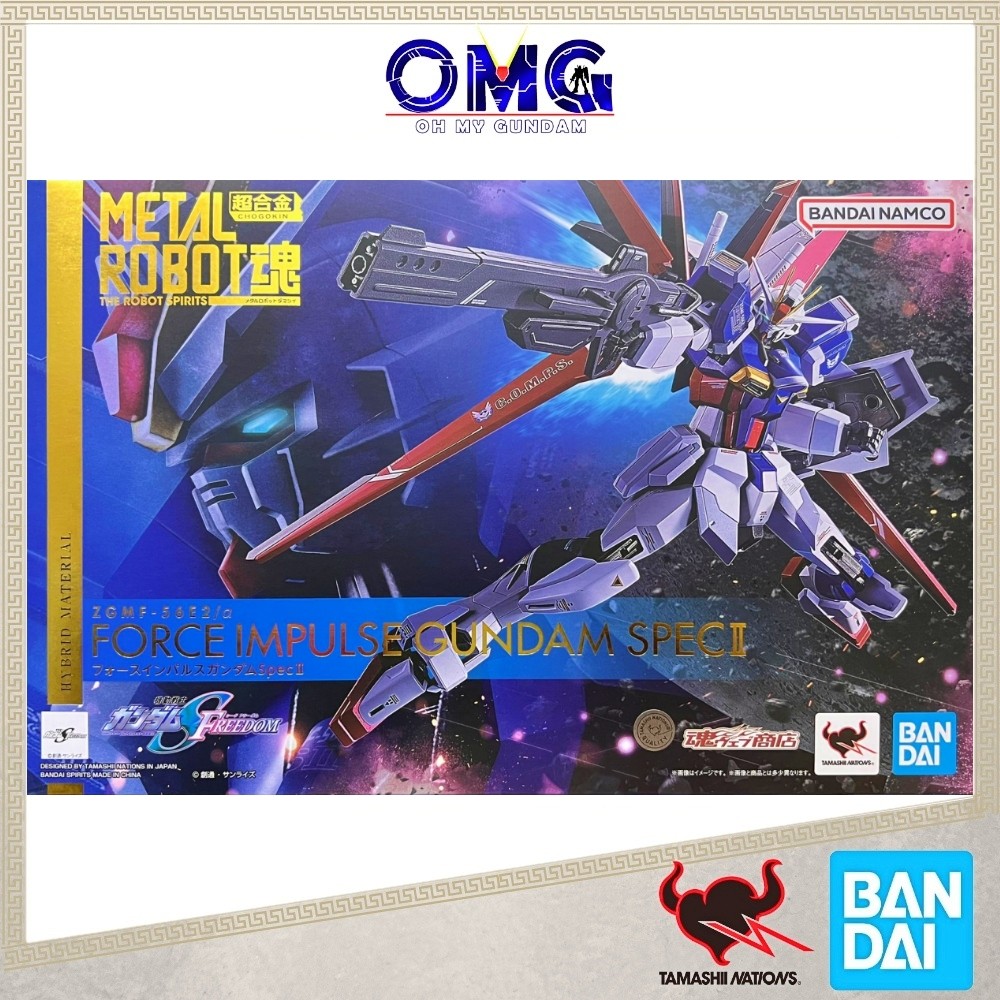 Bandai Tamashii Metal Robot Spirits (Side Ms) Force Impulse Gundam Spec ...