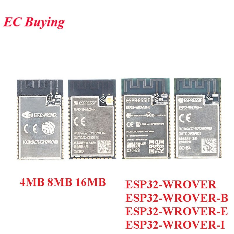 in stock ESP32-WROVER ESP32-WROVER-B ESP32-WROVER-I ESP32-WROVER-E ESP32 4MB 8MB 16MB Flash Dual ...