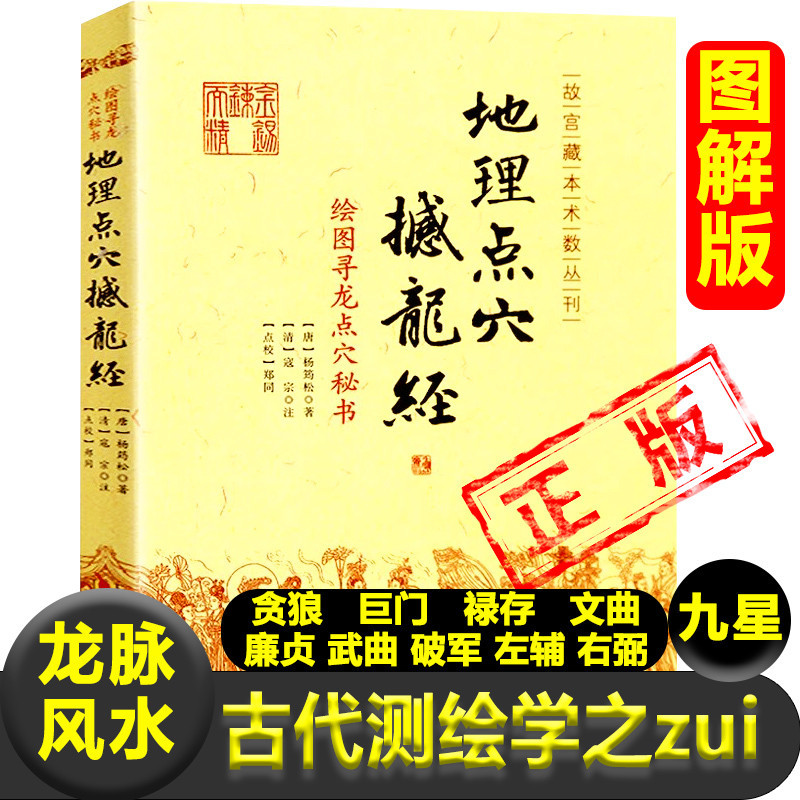 [Genuine Version] Geographical Point-shaking Dragon Sutra Drawing ...