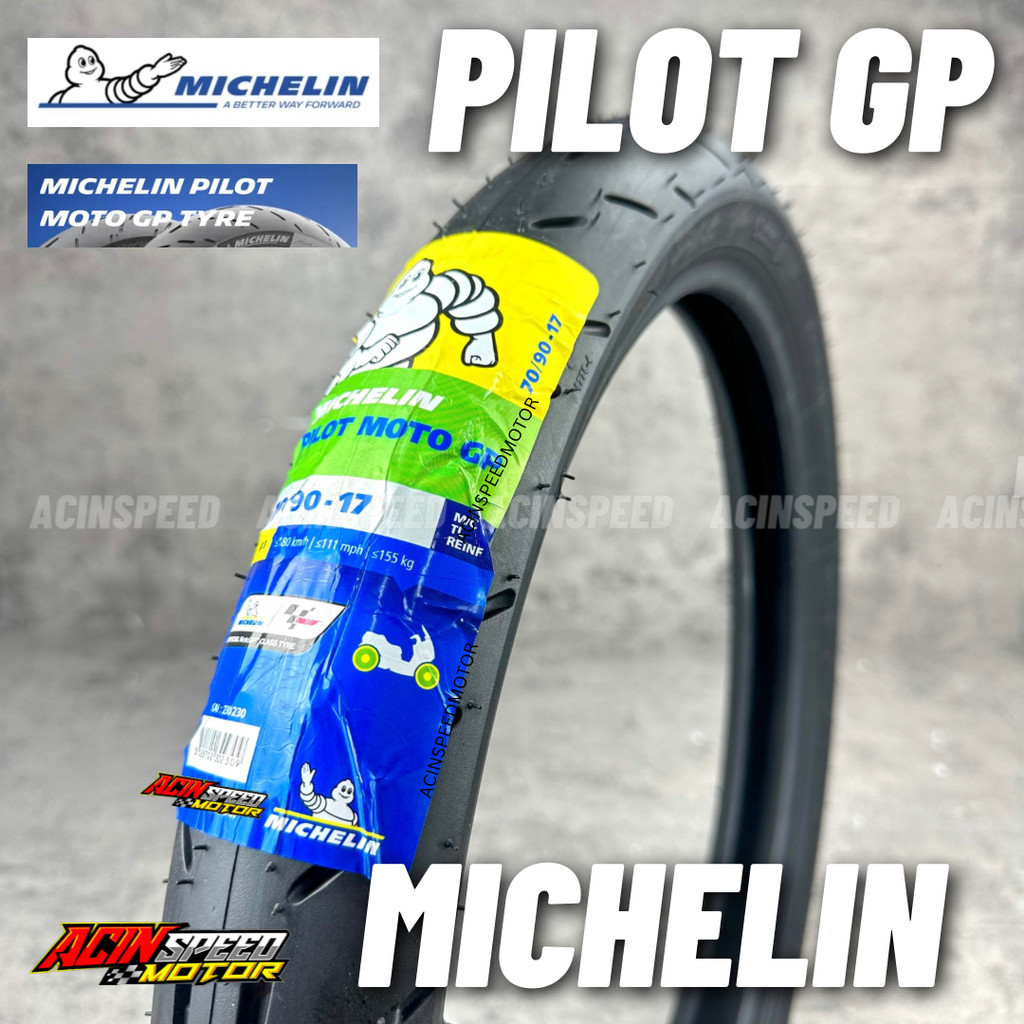 2025 MECHELIN PILOT GP TAYAR 60/90 70/90 80/90 x17/ MICHELIN PILOT ...