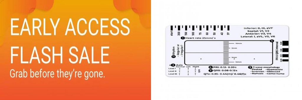 [TS] Heart Rate Assessment Tool Axis Deviation Reference Guide Portable ...