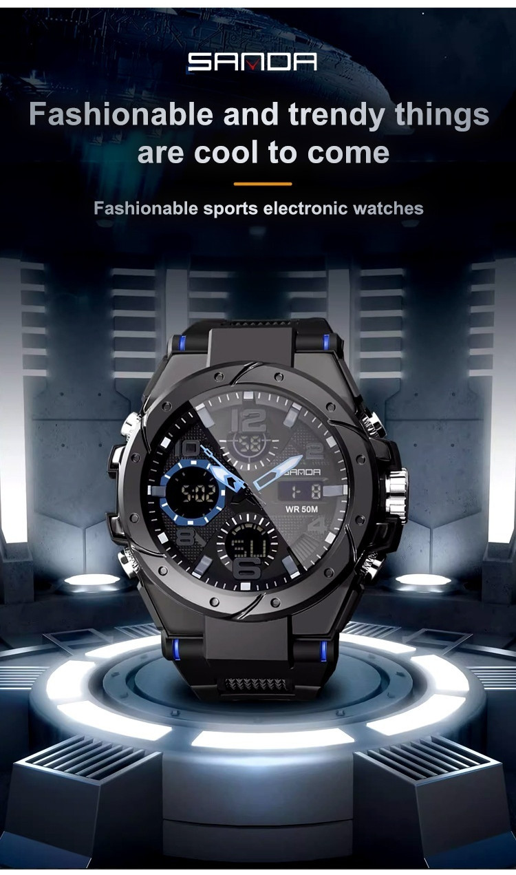 Digital Watch Smartwatch Counting Outdoor Watches Electronic Watch ...