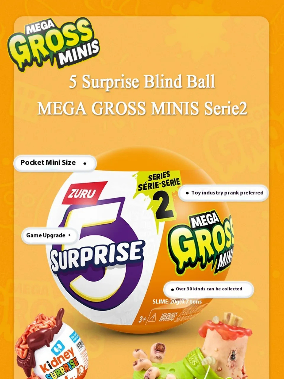 5 Surprise Mini Brands By Zuru Gross Minis Mini Brands Toys Toy ...