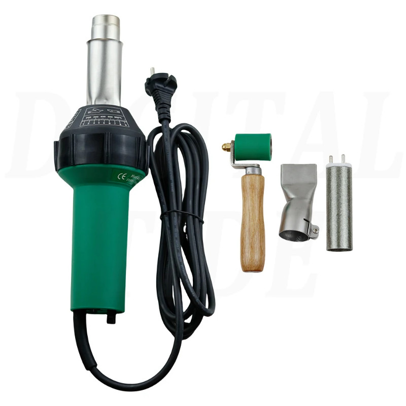 Hot Air Plastic Welder 1600W Plastic Welding Seam Roofing 220V PVC TPO ...