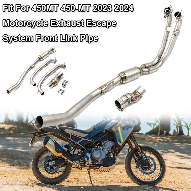 Fit For CFMOTO 450MT 450 MT 450-MT 2023 24 Motorcycle Full System 51MM ...