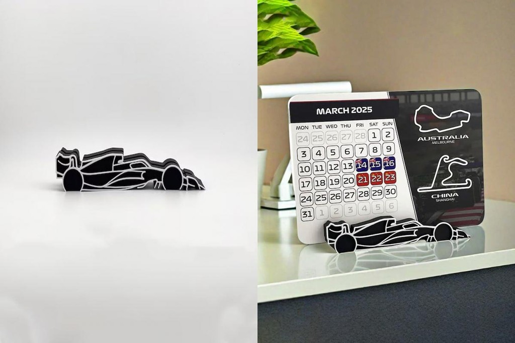 Driver Race Dates Calendar Racing Fan Organizer 2025 Racing Calendar ...