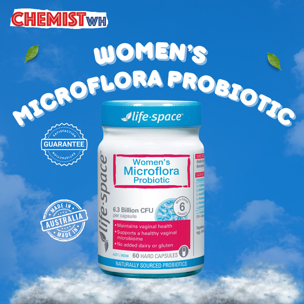 LIFESPACE Probiotic Women's Microflora (60 capsules) | Shopee Malaysia