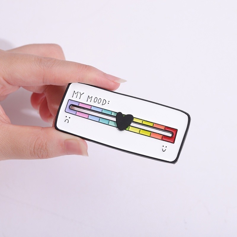 My Social Energy Battery Removable Enamel Lapel Pin Creative Mood Guide ...