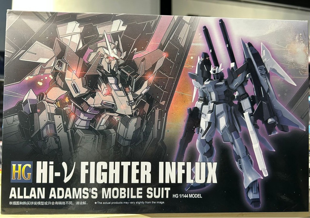 HG HI-V Fighter Influx Allan Adams's Mobile Suit HG 1/144 Model ...