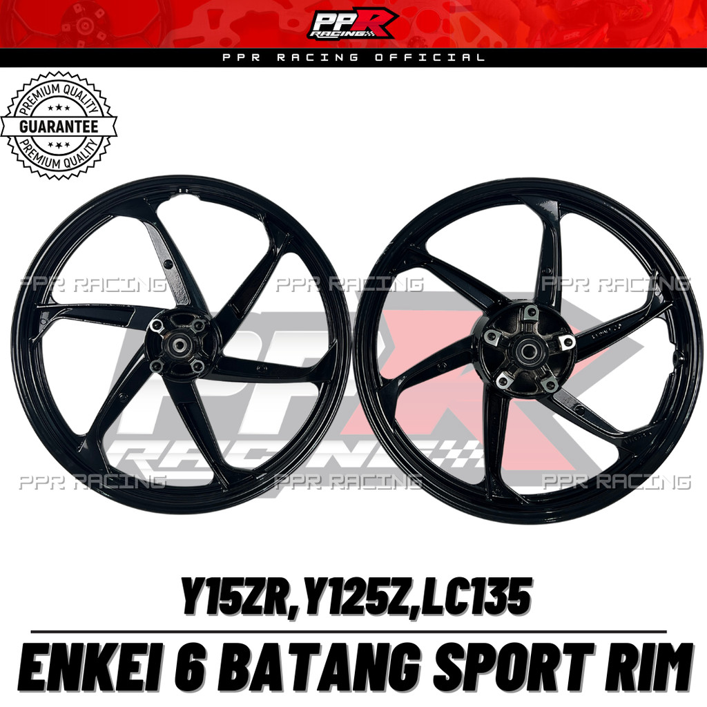 ENKEI 6 BATANG SPORT RIM FULL COP Y15 Y16 Y125Z LC5S LC135 | Shopee Malaysia