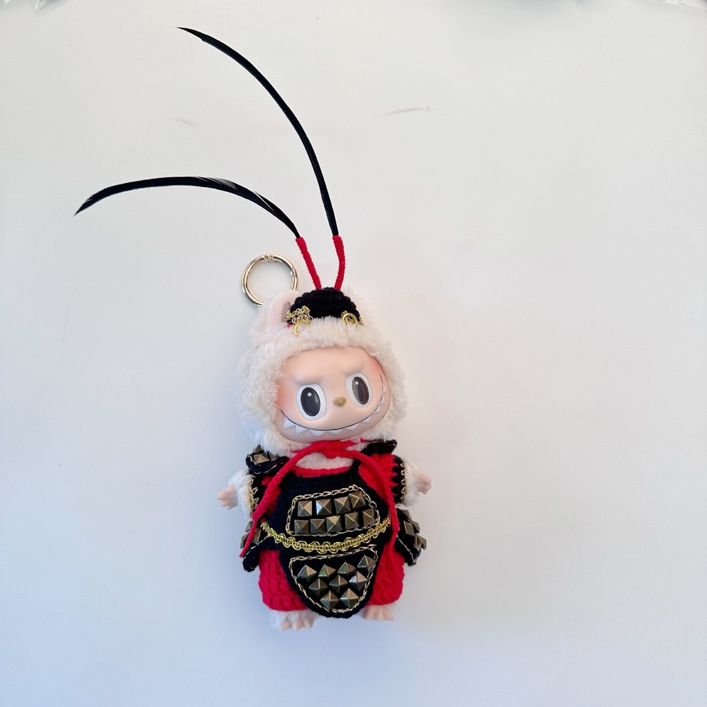 Labubu V1/V2 Doll Accessories Lion Dance Red Color Style New Year ...