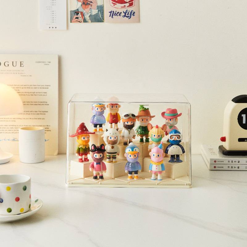 DIY Blind Box Display Box with 24 Movable Cubes Creative Display Box ...