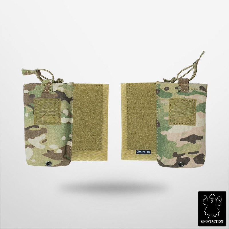 Ghost Action Tactical Pouch CP Style MBITR Radio Pouch Set for JPC Vest ...