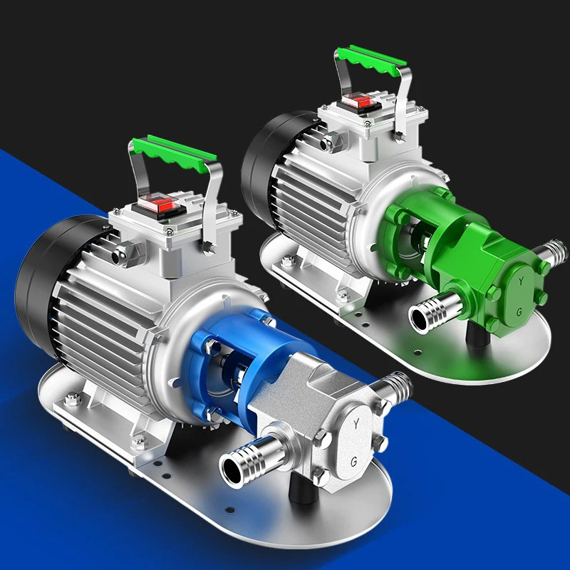 Self-priming stainless steel oil pump 220V/380V gear high viscosity ...