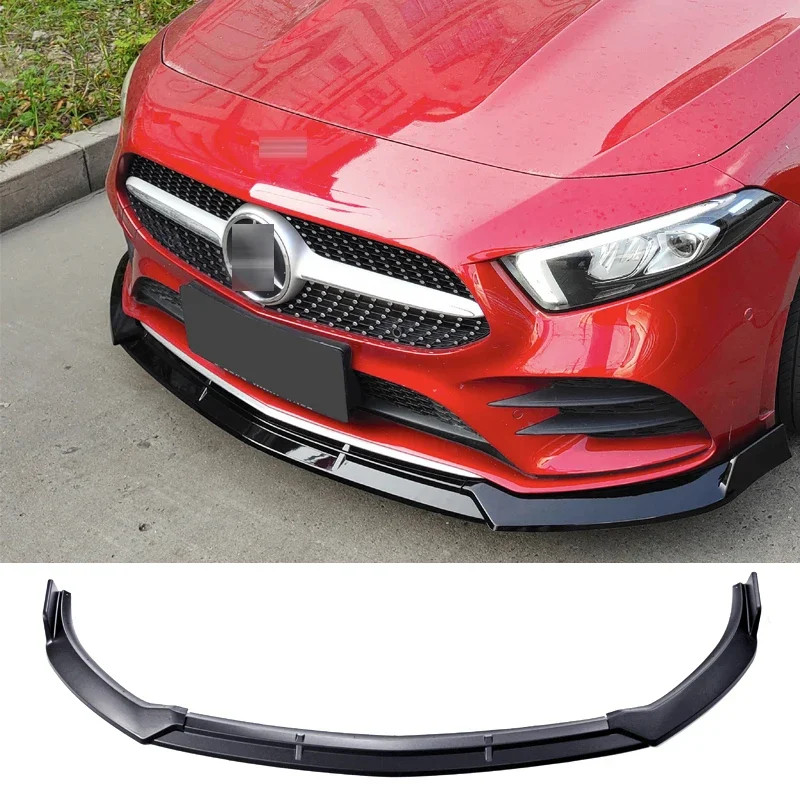 Front Skirts for Benz A250 AMG Line Splitter W177 A Class 2019-2022 ...