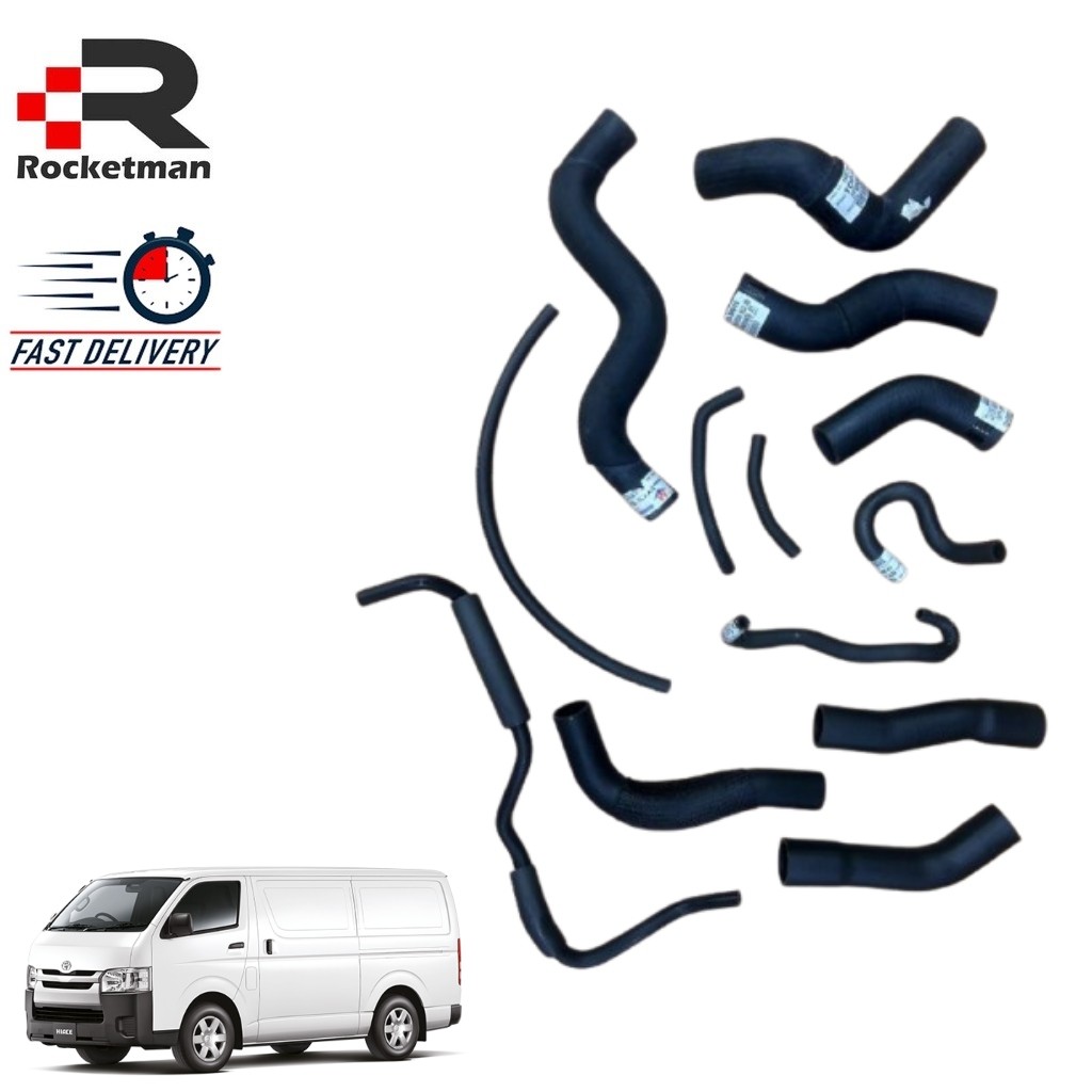 OEM RADIATOR HOSE SET TOYOTA HIACE KDH200 | Shopee Malaysia