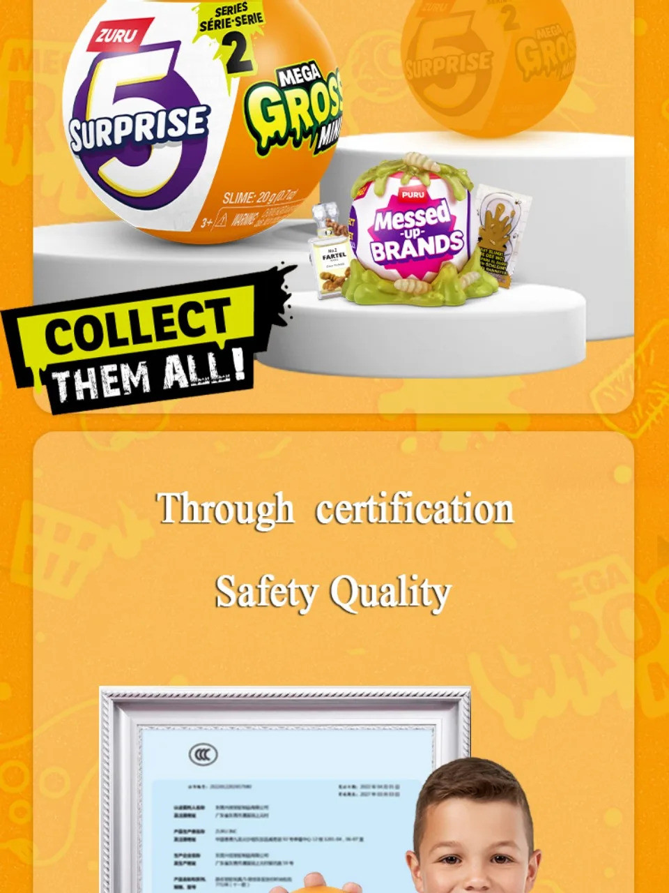 5 Surprise Mini Brands By Zuru Gross Minis Mini Brands Toys Toy ...
