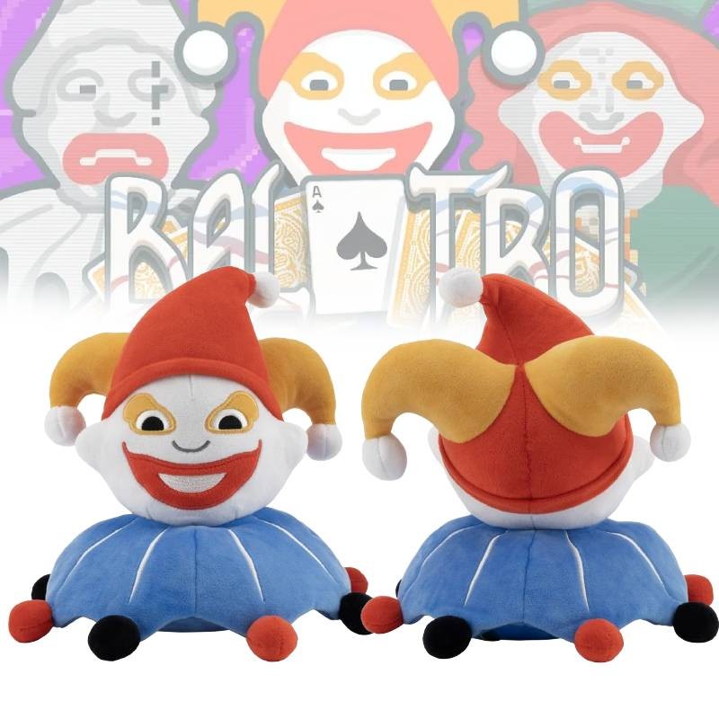 Jimbo Balatro Iconic Plush Adorable Blue Clown Plush Doll Game For ...