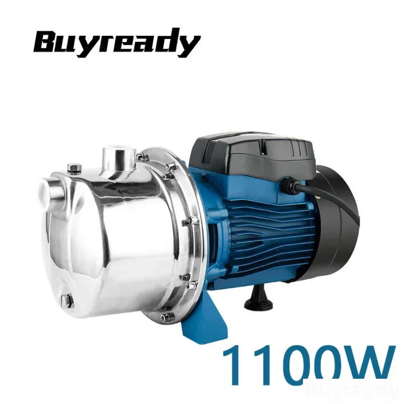 220V 1100W Jet Pump 304 Stainless Steel Not Automatic Tap Water ...