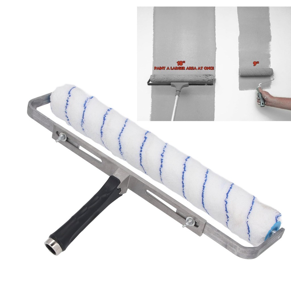 Household 18 Inch Roller Paint Brushes For Walls With Frame Paint ...