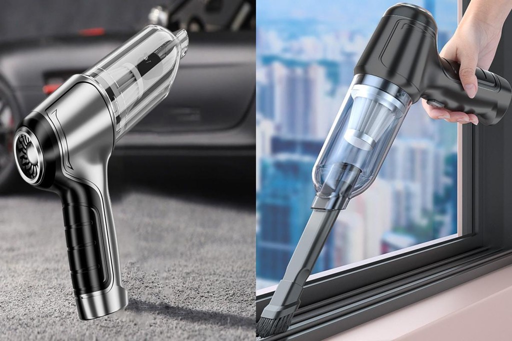 oc Portable Car Vacuum Pump Low Noise Handheld Vacuum Powerful and ...