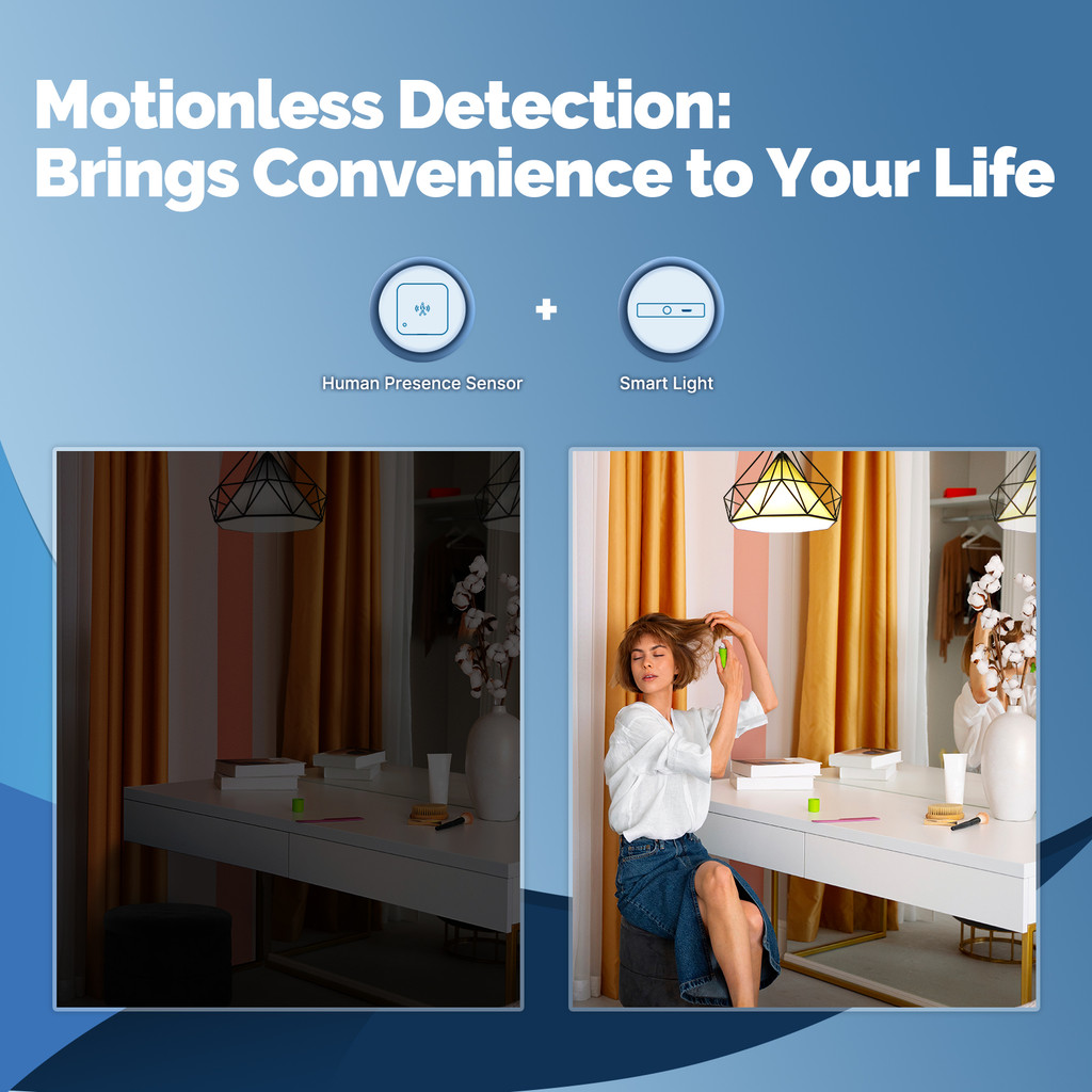 MOES Tuya WiFi Smart Human Presence Sensor Motion and Motionless ...