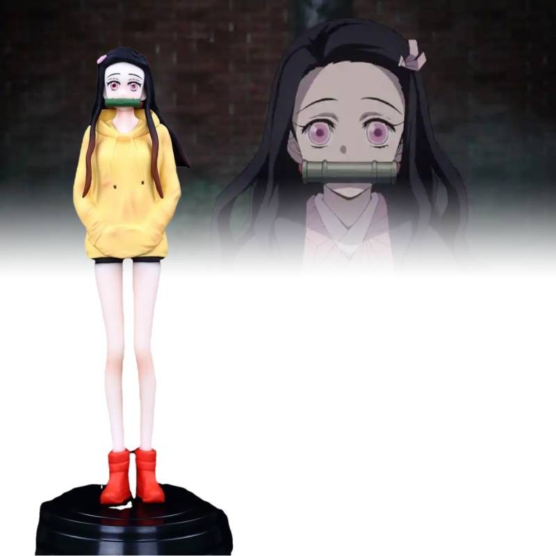 Nezuko Premium Standing Pose Anime Figure Pvc Model 19cm For Demon ...