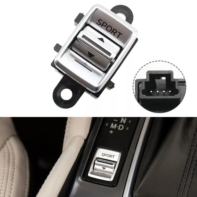 Car Gearbox Shifter Panel Driving Mode Control Sport Button Switch For ...