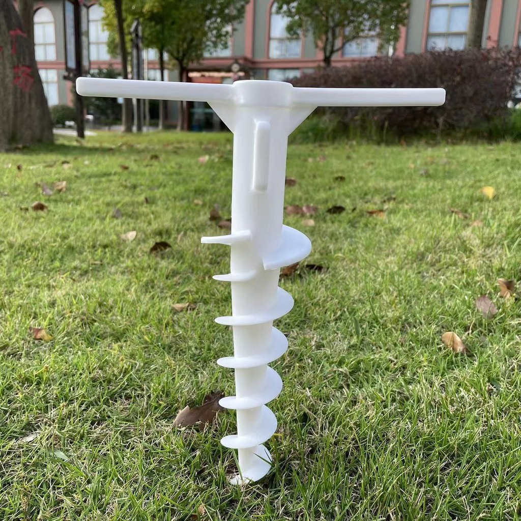 Beach umbrella plastic ground tube diameter 22MM spiral umbrella T ...
