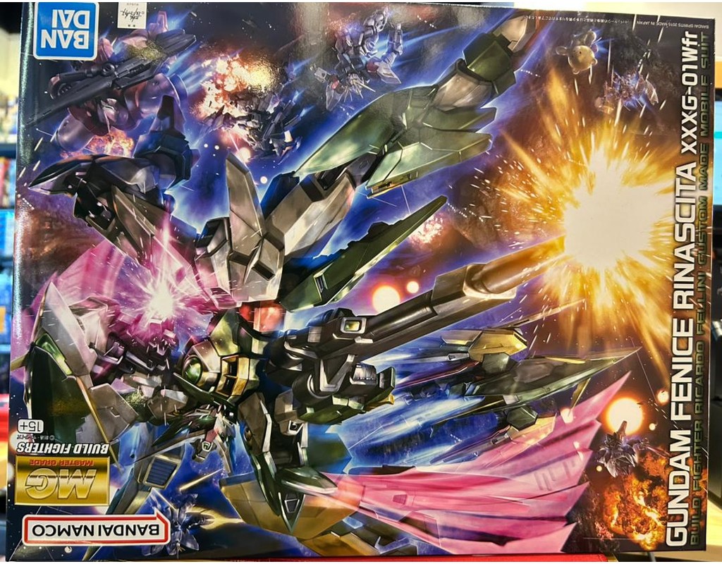 Bandai Namco MG Build Fighters Gundam Fenice Rinascita XXXG-01Wfr Build ...