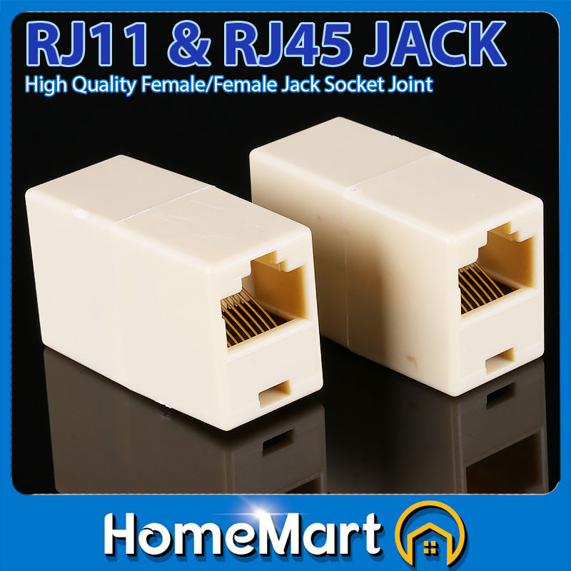Telephone Jack Network Internet Jack High-Quality RJ11 RJ45 Female To ...