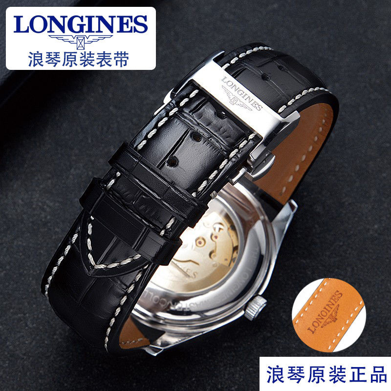 New Leather Watch Strap Replacement Longines Watch Strap Genuine ...