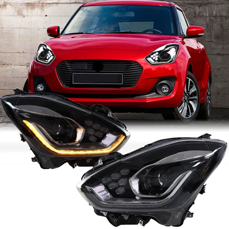 Car Front Lights For Suzuki Swift LED Headlight 2018-2021 Headlights ...