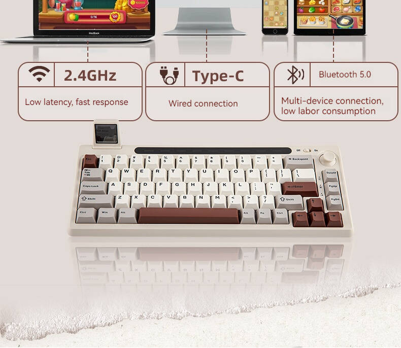 EPOMAKER RT65 customized the third mock examination mechanical keyboard ...