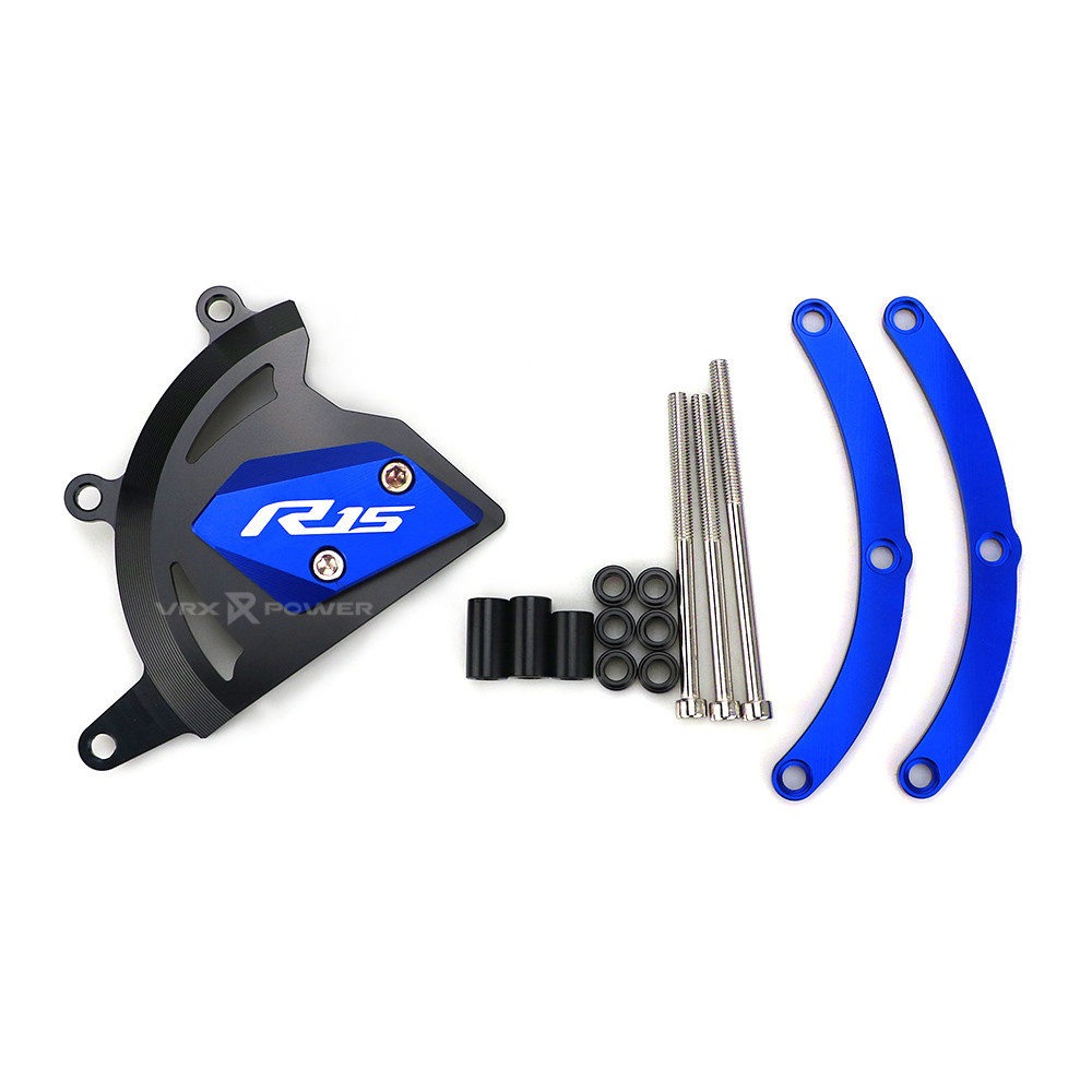 For YAMAHA R15v3 R15v4 R15m Motorcycle CNC Engine Protector Guard Right ...
