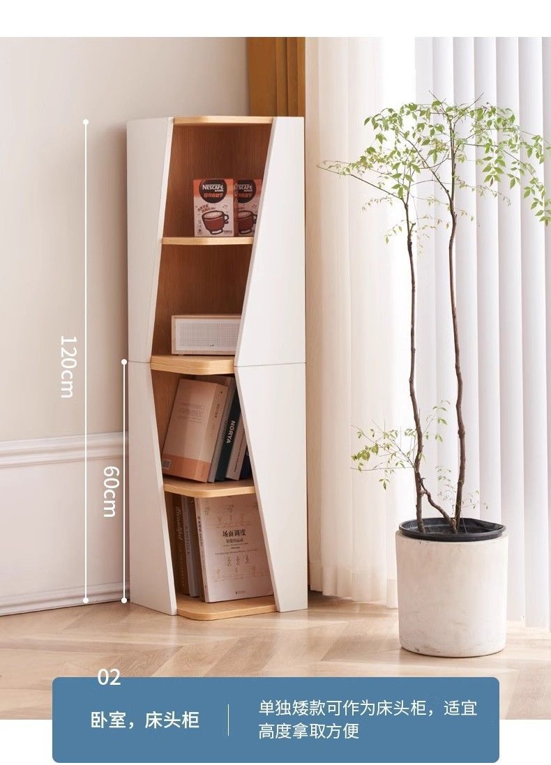 Corner Cabinet Corner Cabinet Bookshelf Crooked Cabinet Entrance ...