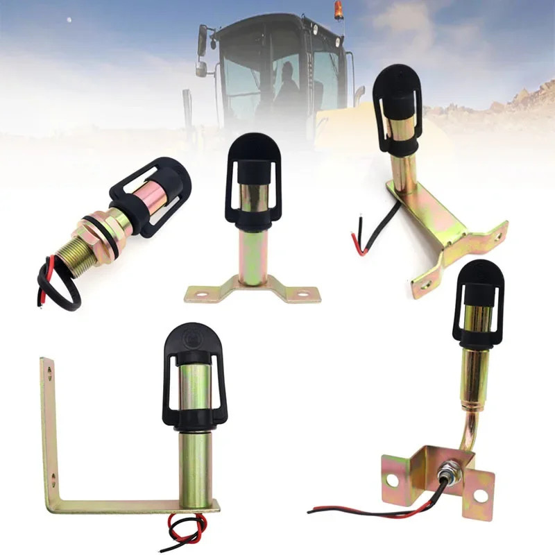 Truck Metal Rotating Flashing Beacon Mount Amber Warning Light Bracket ...