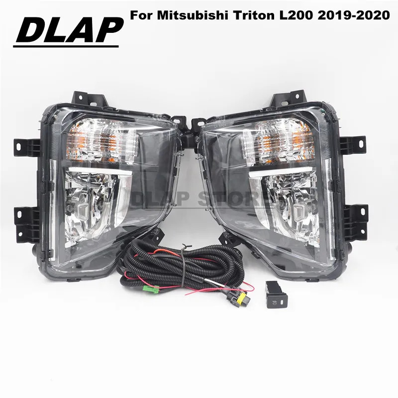 For Mitsubishi Triton / L200 2019 2020 Front Bumper Driving Turn Signal ...