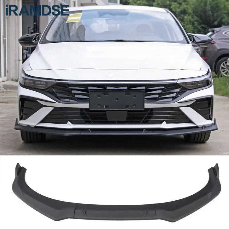 Front Splitter for Hyundai Elantra 8th Generation Bumper Spoiler 2023 ...