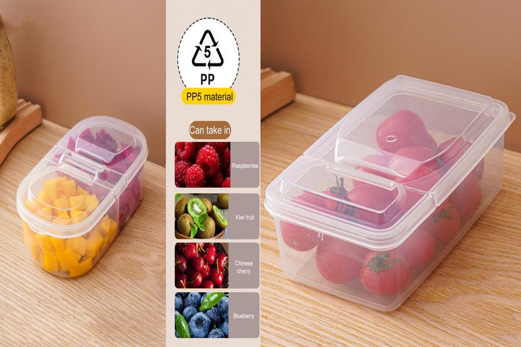 tbrinnd Sealed Fridge Container Refrigerator Safe Container 10pcs ...