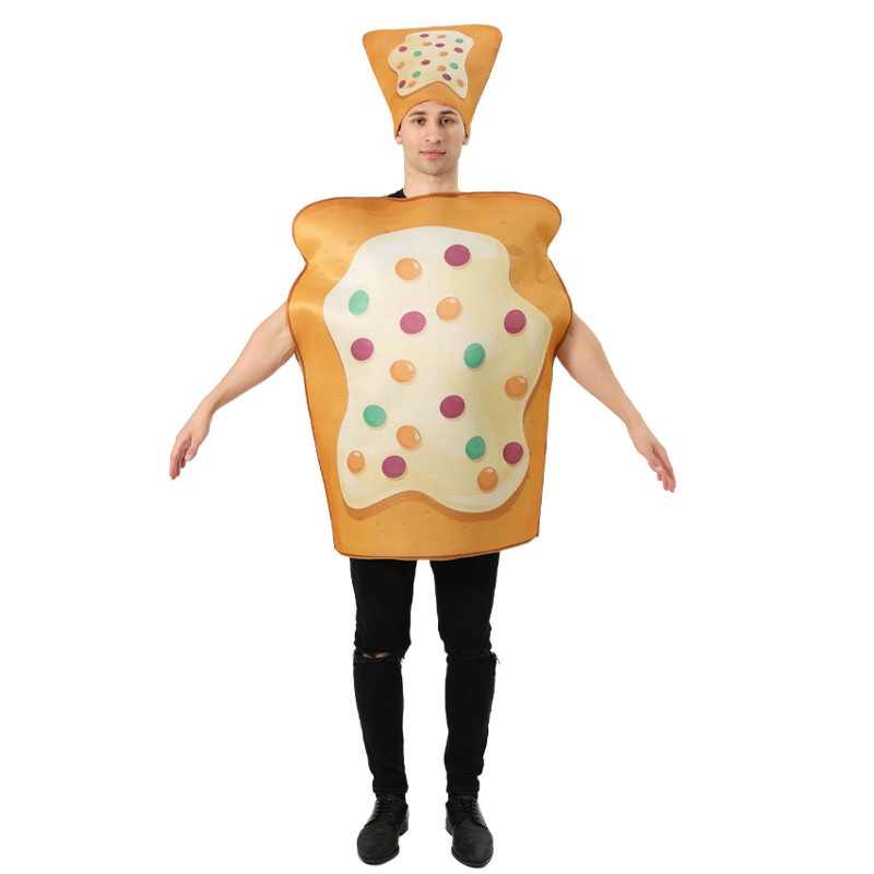 Chocolate Bread Beer Food Costume Cosplay Jumpsuit For Man Woman Adult ...