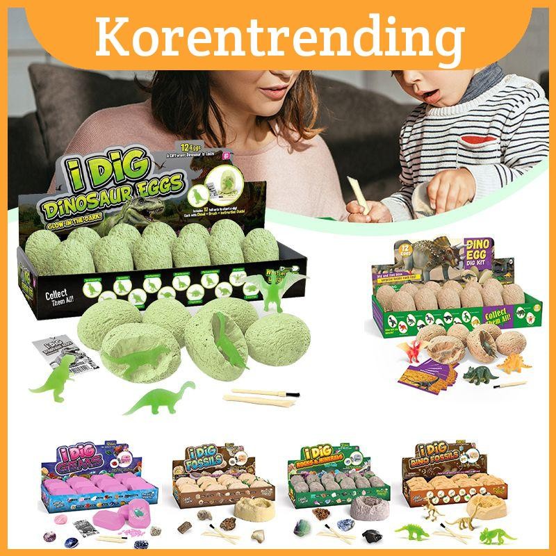 Dino All-inclusive Egg Dig Up Mining Kit Enabling Stem Exploration And ...