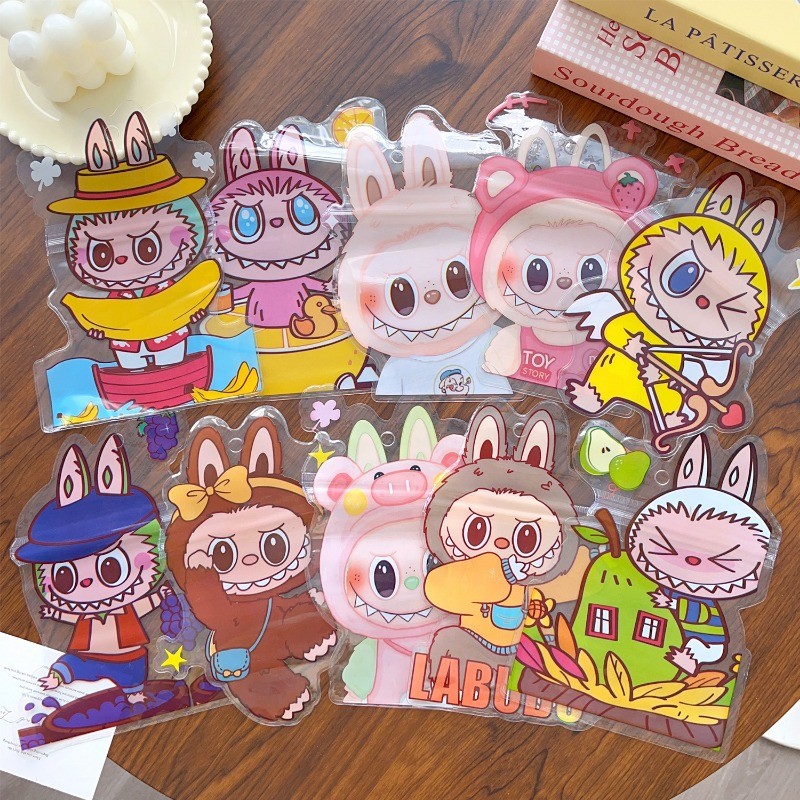Labubu Self-sealing Bag - Random Style, Colorful - Cute, Cartoon ...