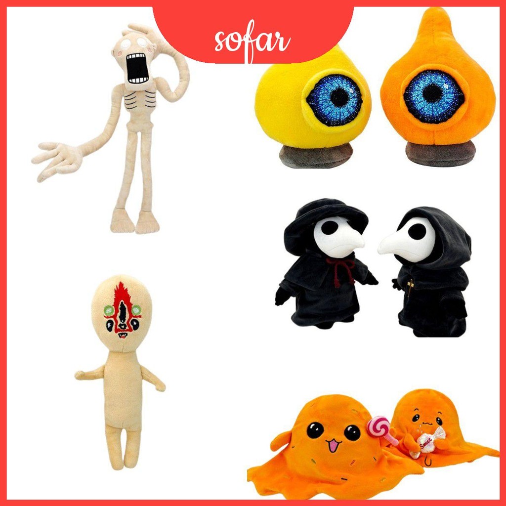 Scp-999 Cuteness Crafted Scp-049 Scp-131 Scp-096 Plush Dolls Scp-173 ...