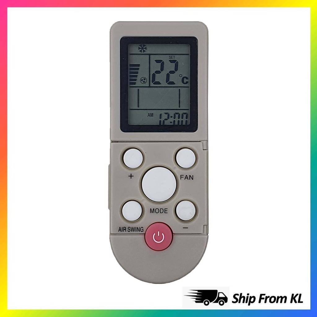 TOPAIRE/DAEWOO Air Cond Aircond Air Conditioner Remote Control ...