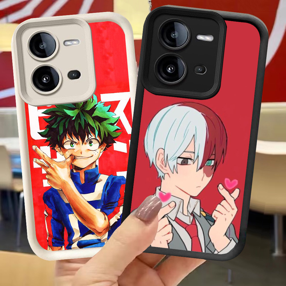 PUTIH HITAM XI8 My Hero Academia Casing for VIVO Y28 Y28s V25 Y200 V23E ...