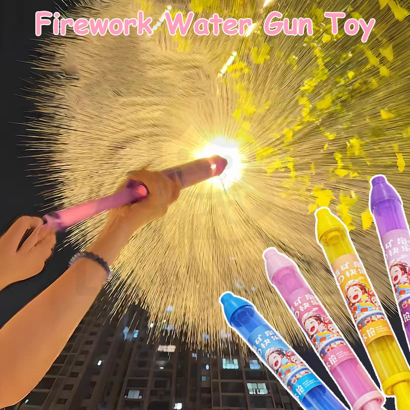 Firework Water Gun Toy for Kid Cartoon Water Blaster Shooter Spray Toy ...